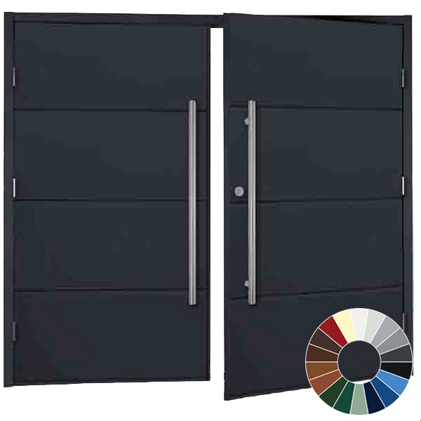 GDO Millennium Horizontal (18 Colour Options) Side hinged | Buy GDO ...