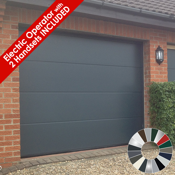 Carteck AutoTrend Solid (20 Colour Options) ELECTRIC OPERATOR INCLUDED ...