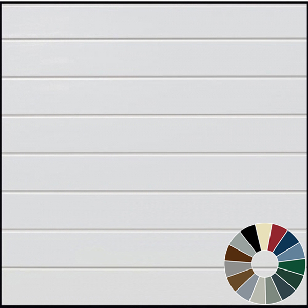 Garador Linear Medium Premium Woodgrain (18 Colour Options) Insulated ...